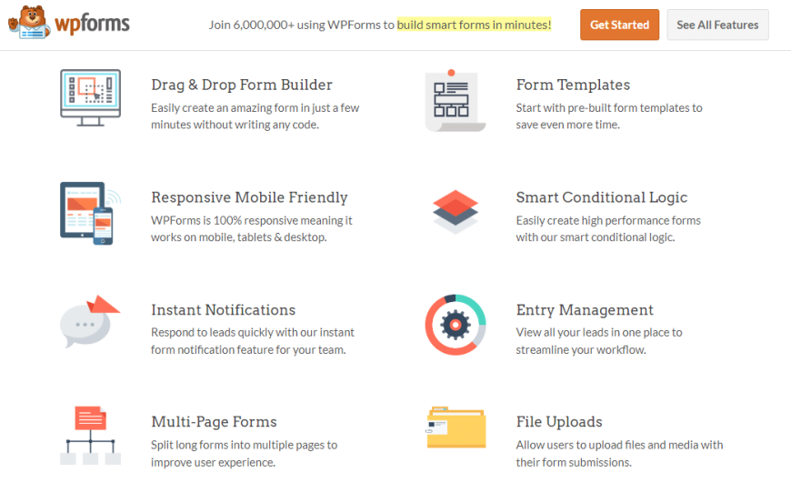 Tải WPForms Features & Addons - GPL Plugin download